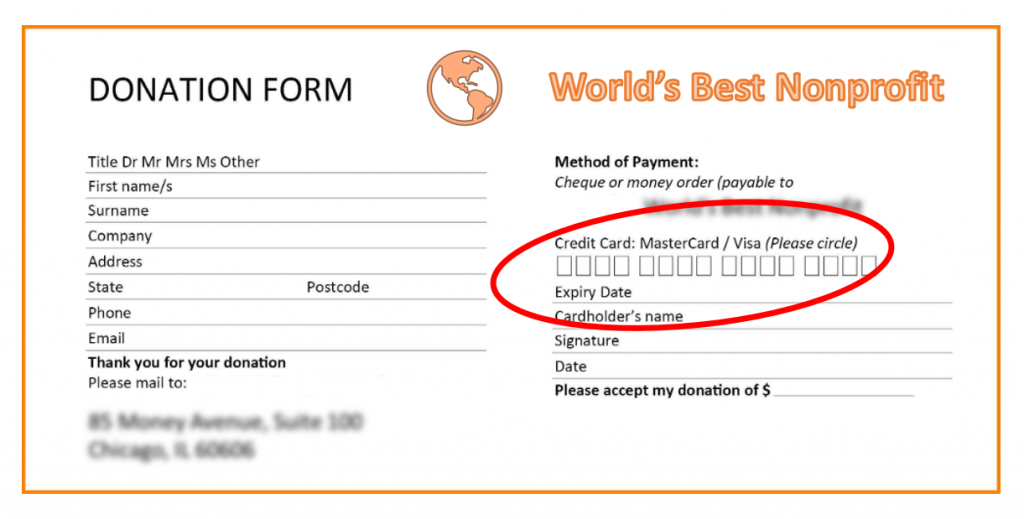 Are your donation reply cards secure? - Mayes Wilson | Mayes Wilson